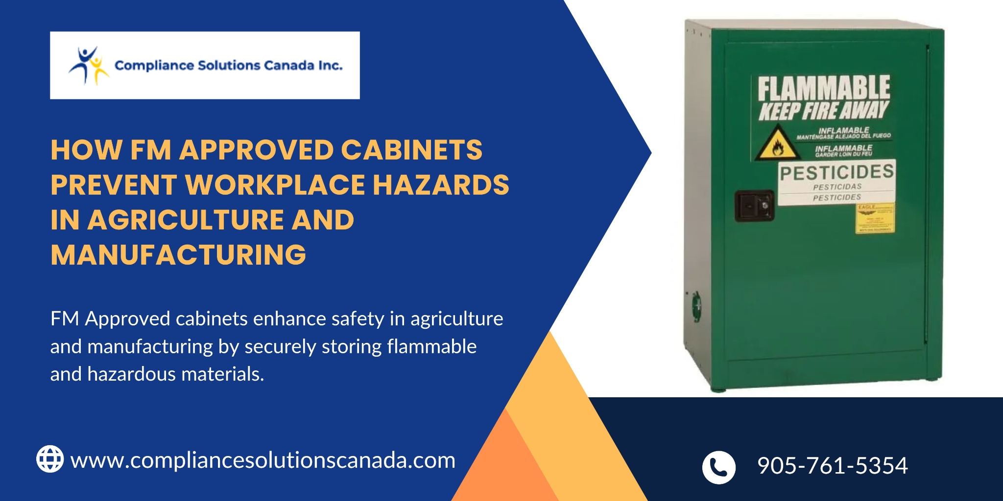 FM Approved Cabinets for Agriculture and Manufacturing